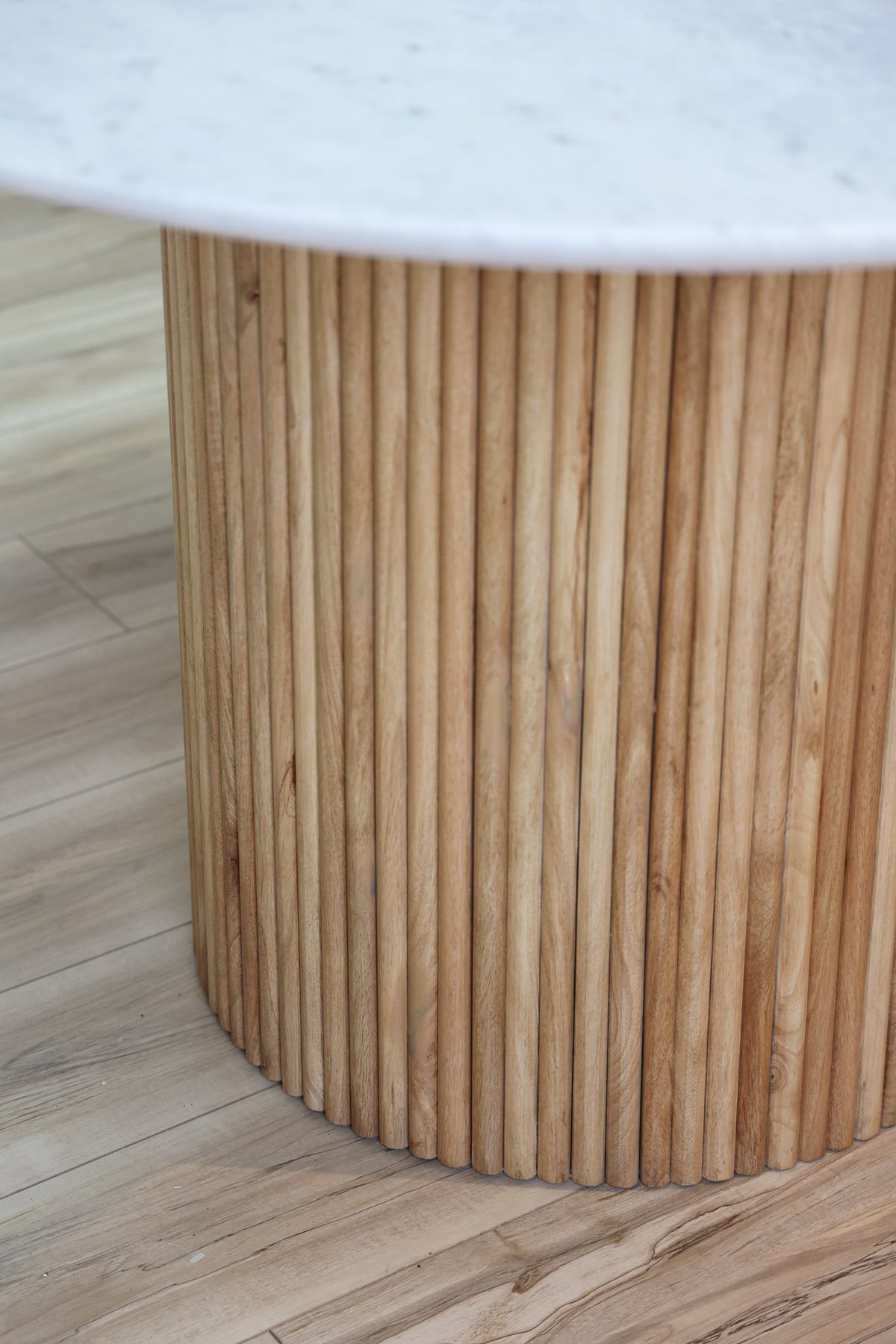 Fitzgerald Round Marble Dining Table